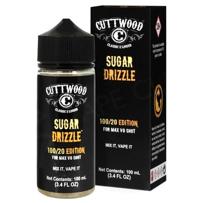 Buy Cuttwood Sugar Drizzle 100ml E-liquid | Vapour.UK®